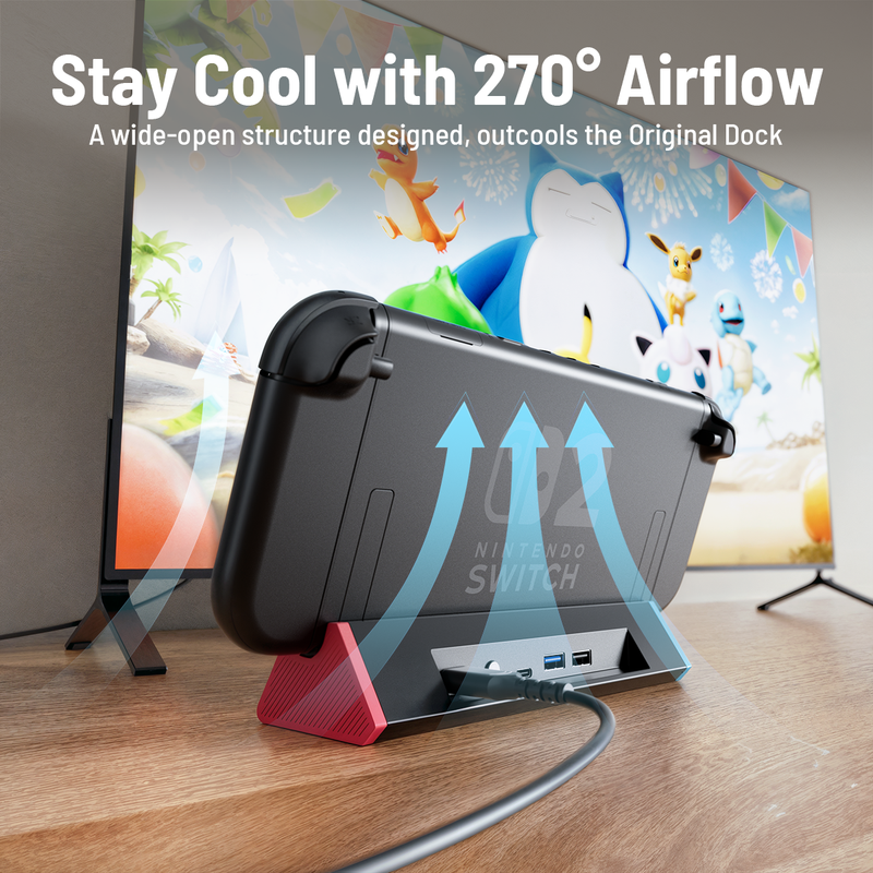ANTANK S3 MAX TV Dock Station for Nintendo Switch 2 – Antank Official Store